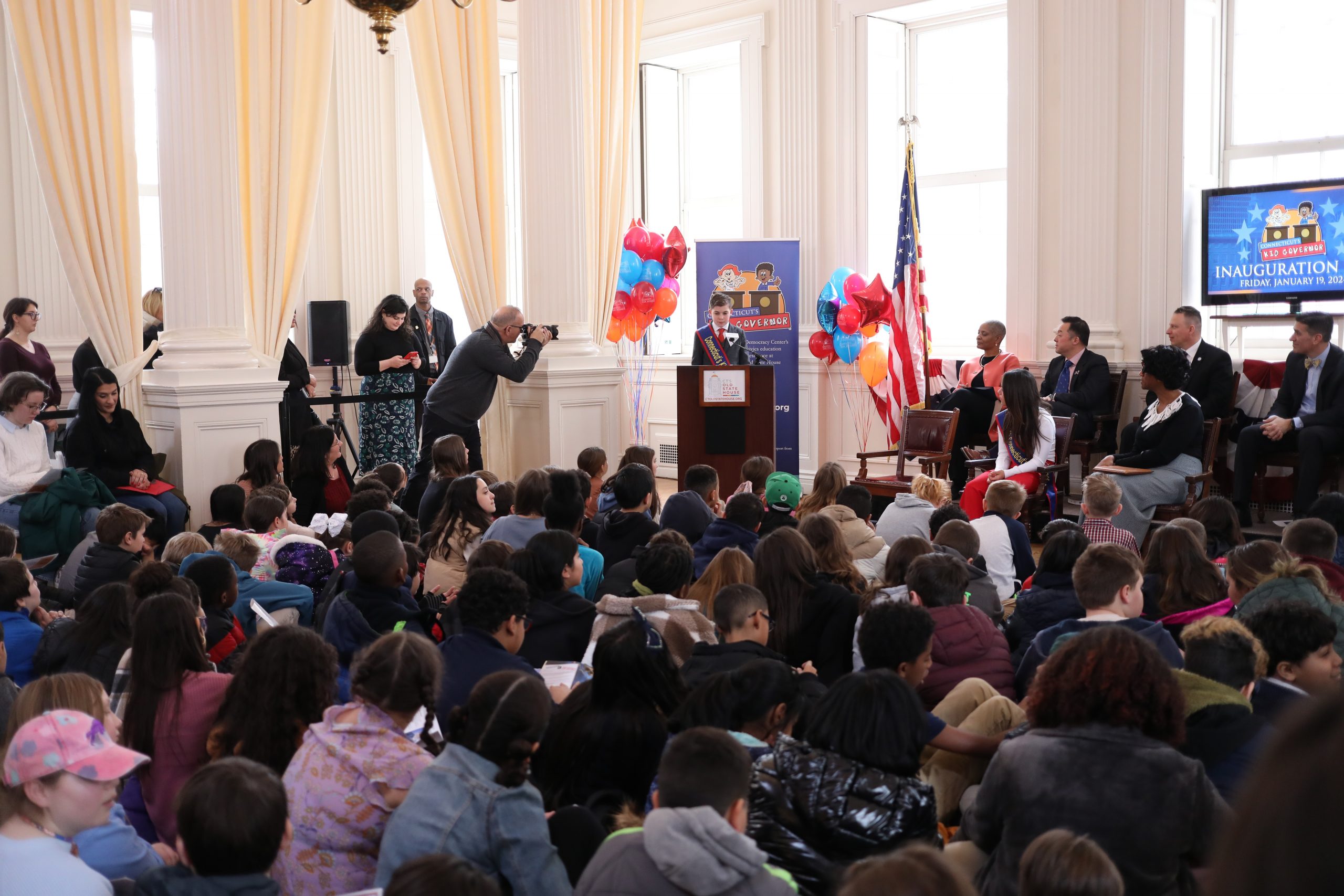 Inauguration Day 2024 – Connecticut's Kid Governor®