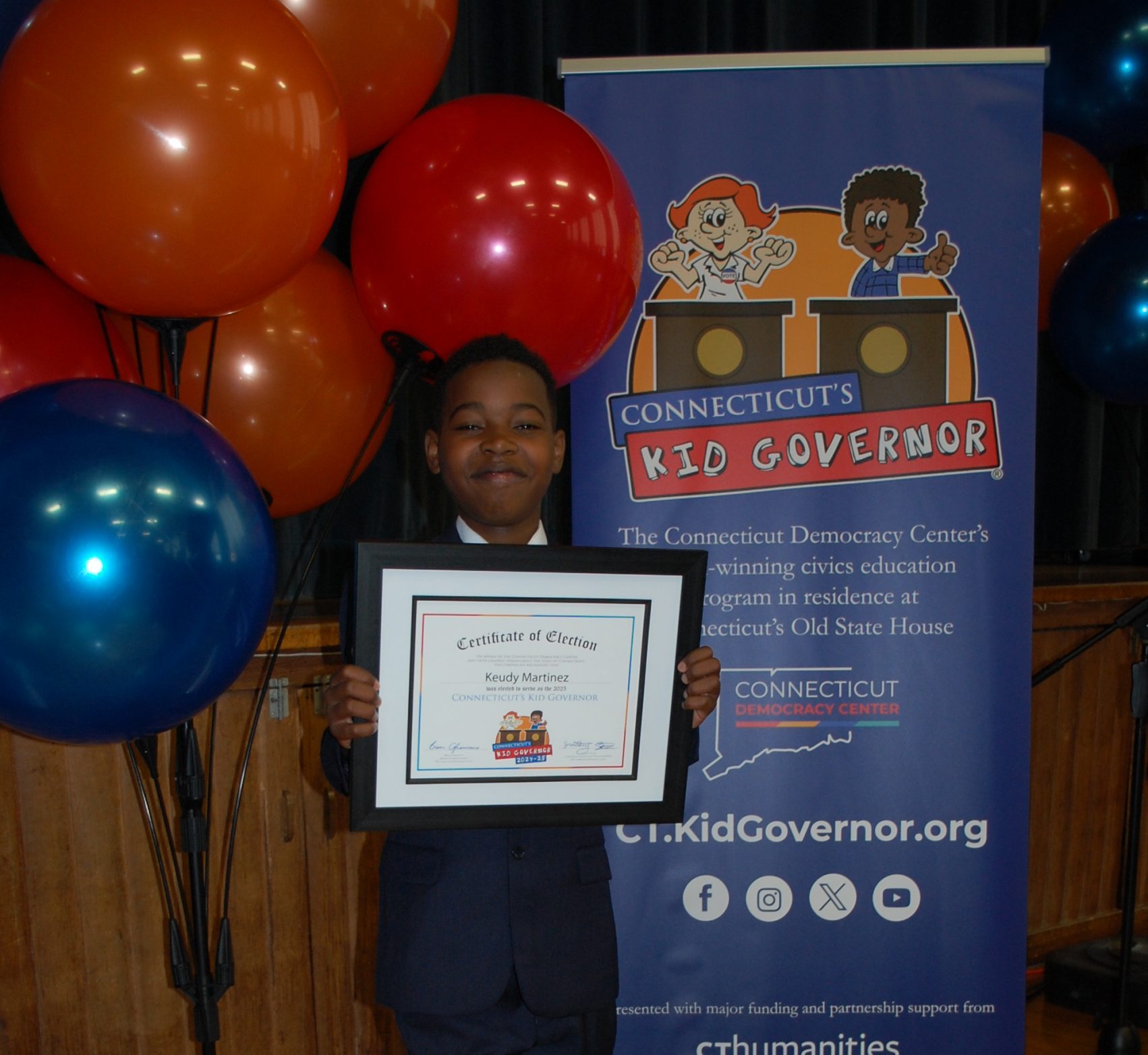 2025 Connecticut’s Kid Governor Keudy Martinez – Connecticut's Kid ...